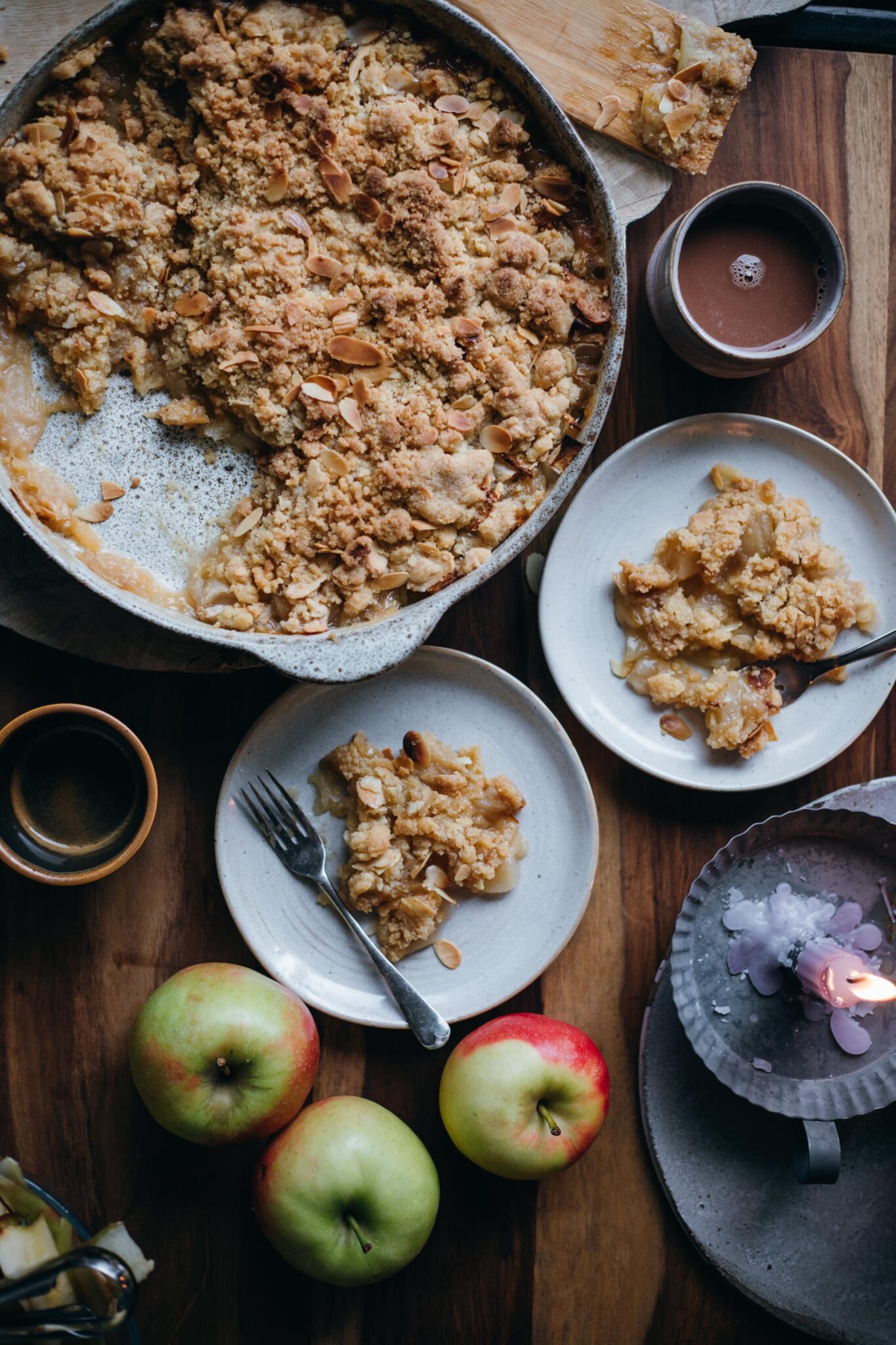 Apfel Crumble - Teigliebe